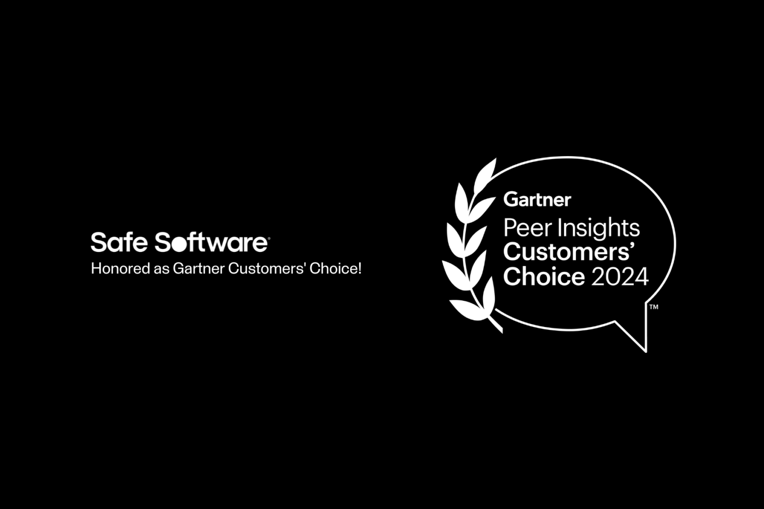 Safe Software named a Customers’ Choice in 2024 Gartner® Peer Insights ... Safe Software named a Customers’ Choice in 2024 Gartner® Peer Insights ...