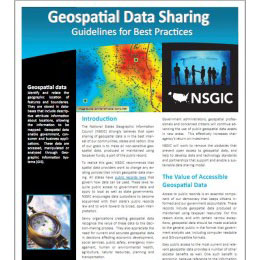 Best Practices for Geospatial Data Sharing Released by NSGIC - FME by ...