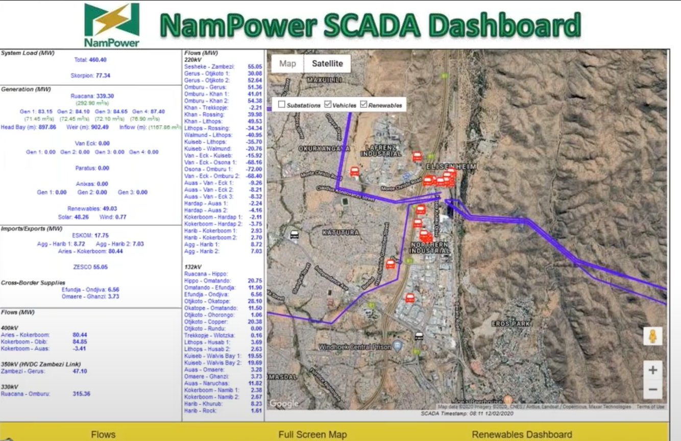 NamPower builds a live powerline activity web dashboard - FME by Safe ...