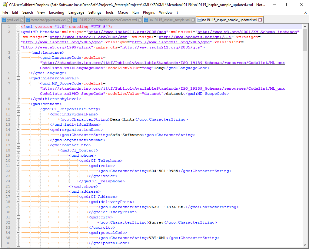 Active metadata platforms for spatial data and XML - FME by Safe Software