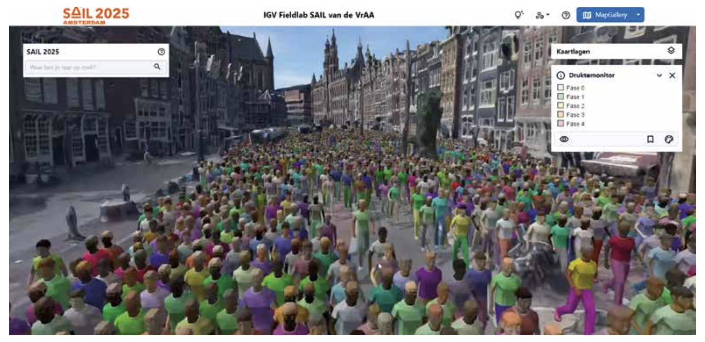 Building a digital twin for proactive crowd management during SAIL ...