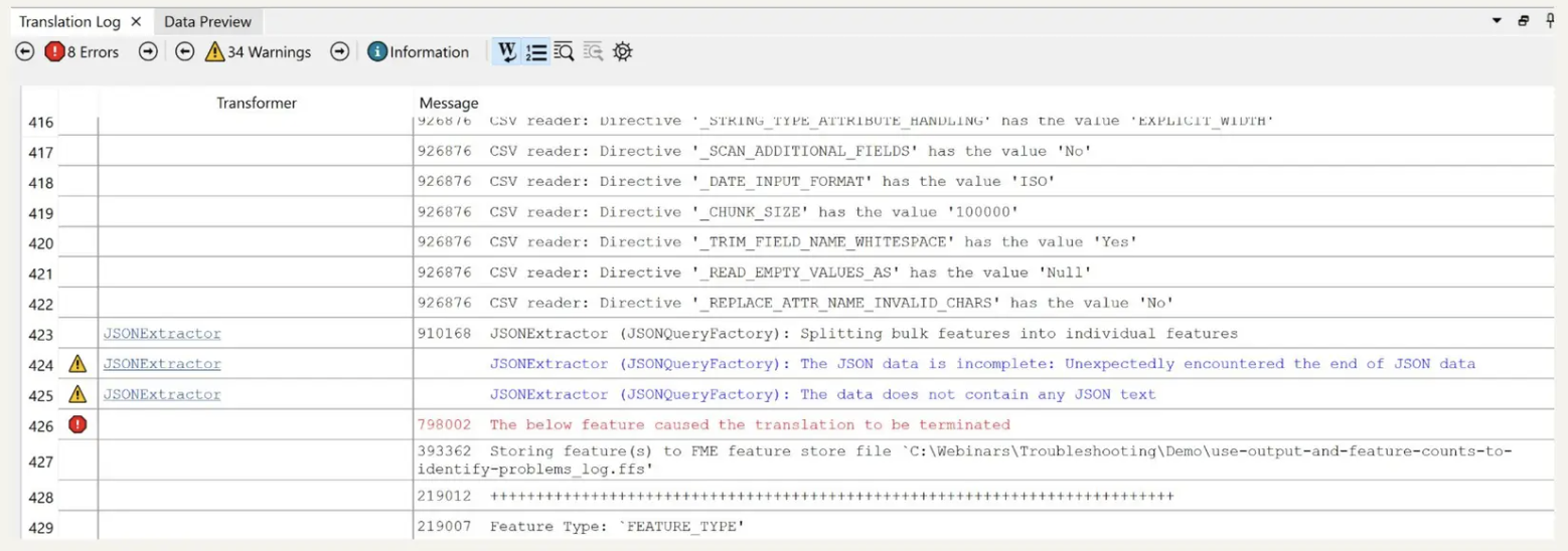 How to debug FME Workflows: A step-by-step guide - FME by Safe Software